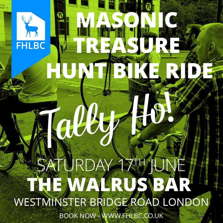Fleet House Light Blues Club - London Masonic Treasure Hunt Bike Ride