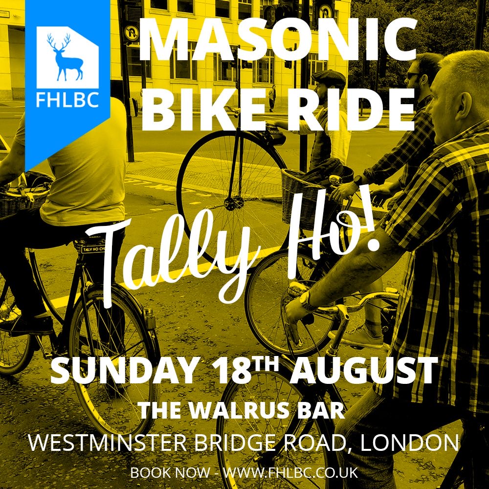 Fleet House Light Blues Club - Tally Ho Masonic Bike Ride