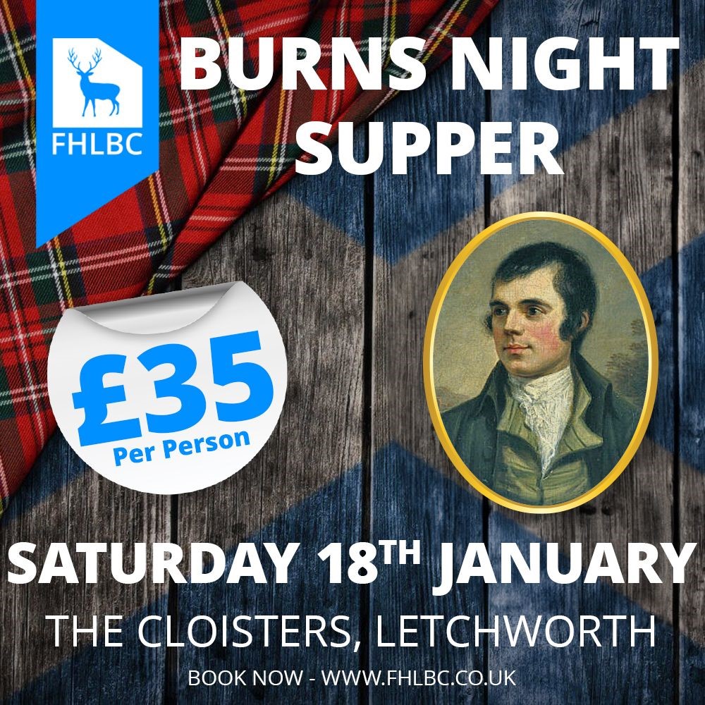 Fleet House Light Blues Club - Burns Night Dinner